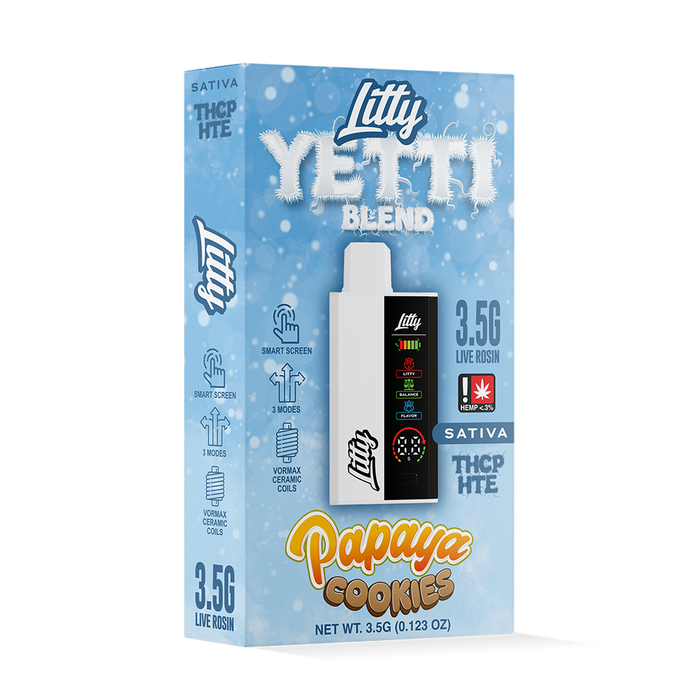 THCP Vape Yetti Blend 3.5G Disposable – Litty Extracts